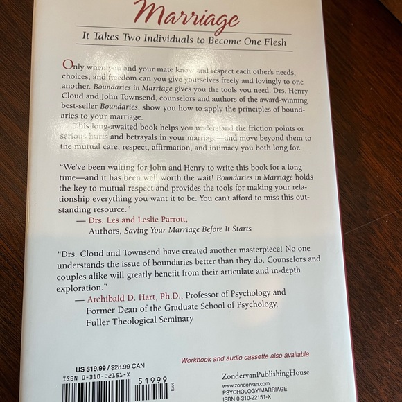 Accents | Dr Henry Cloud And Dr John Townsend Books Set Of 2 | Poshmark